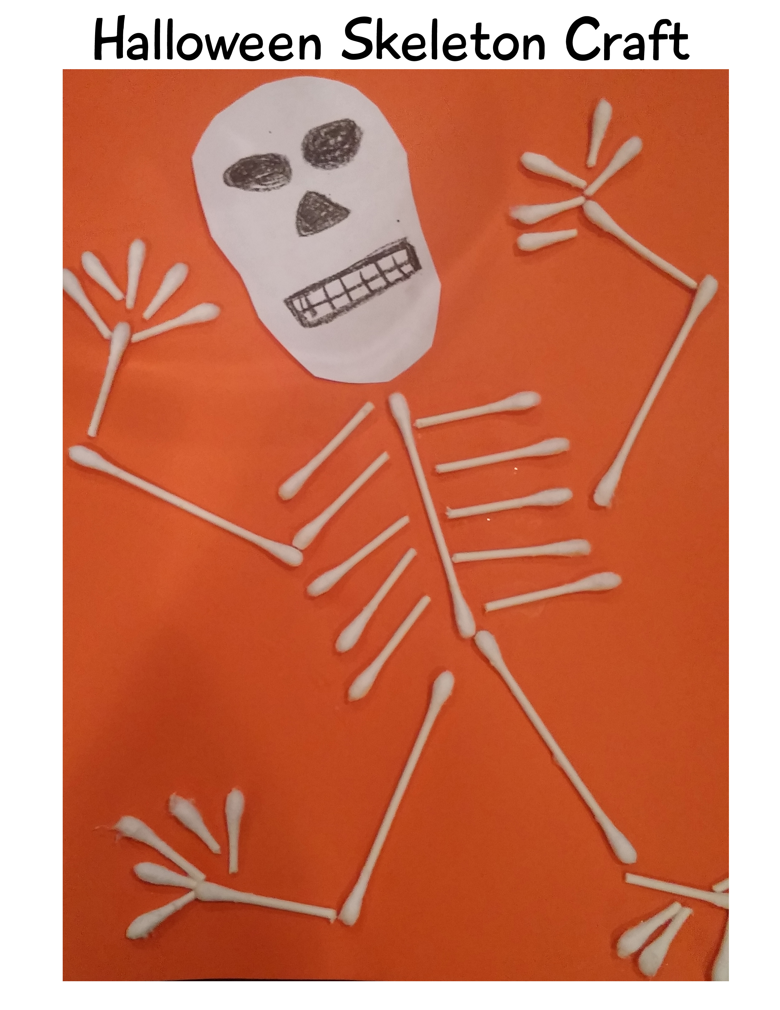 Halloween Crafts and Skeleton Learning Extensions | Imagination Station ...